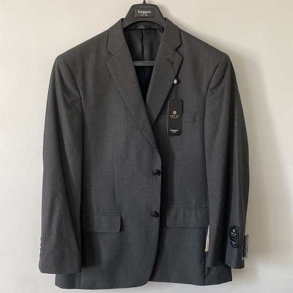 Haggar | Suits & Blazers | Nwt Haggar Gray Suit Jacket | Poshmark